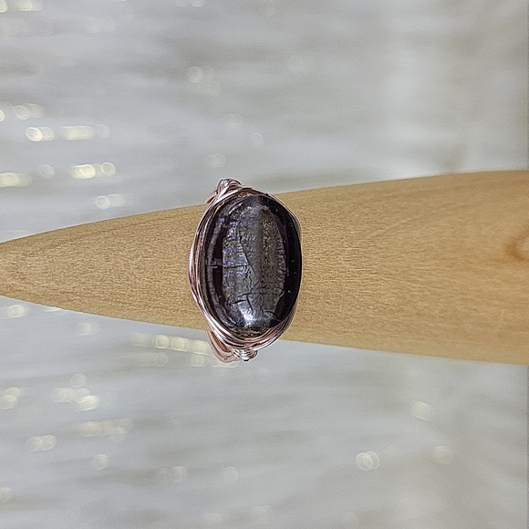 Jewelry | Black And Grey Stone Ring | Poshmark